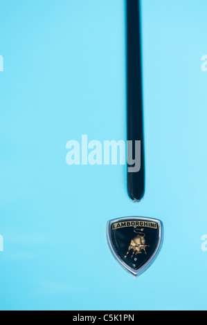 Lamborghini raging bull badge. Italian super car Stock Photo - Alamy