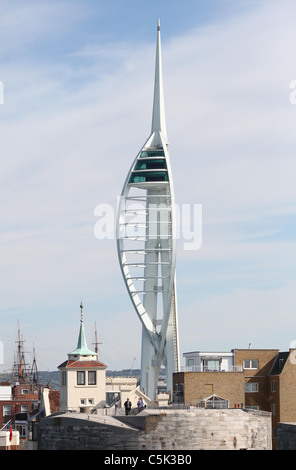 The Spinnaker Tower. Picture by James Boardman Stock Photo - Alamy