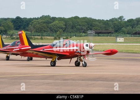 Belgian Air Force Display Team Les Diables Rouges Stock Photo - Alamy