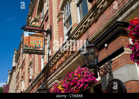 Old Fish Market Pub Bristol, view of the exterior of the popular Old ...
