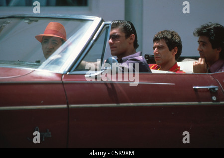 Al Pacino as Tony Montana Steven Bauer as Manny Ribera SCARFACE 1983 ...