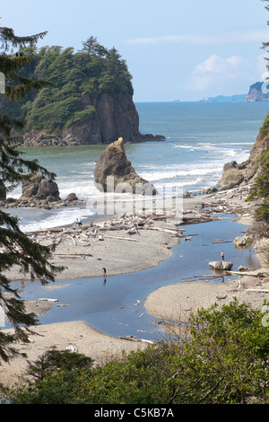 Ruby Beach at Olympic NP in WA Stock Photo - Alamy