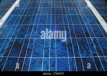 Solar panels providing energy for college campus Stock Photo - Alamy