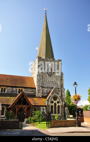 St. Mary's Church, Stanwell Village, Stanwell, Surrey, England, United ...