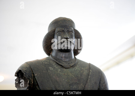Iran, Tehran, National Museum Of Iran, Statue Detail From Persepolis ...