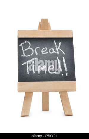 Time - the words written on wood blocks, white table, black and white ...