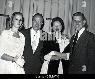 BOB HOPE, DOLORES HOPE ,TONY HOPE, LINDA HOPE Stock Photo - Alamy