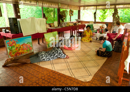 Tui Talili of Bulou's Eco Lodge, Navala Village, Viti Levu Island, Fiji ...