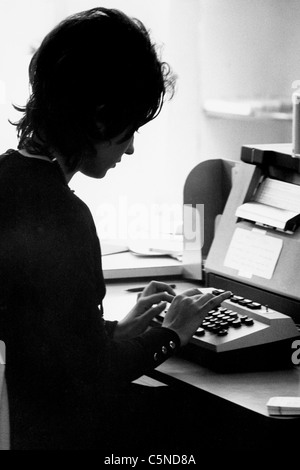 accounting office, Italy 1975 Stock Photo - Alamy
