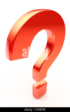 Question mark icon isolated on 3d blue round button abstract ...