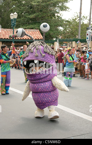 boo monsters inc in the disney pixar countdown to fun parade in walt ...