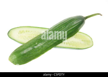 Lebanese Cucumber Cut in Half Stock Photo - Alamy