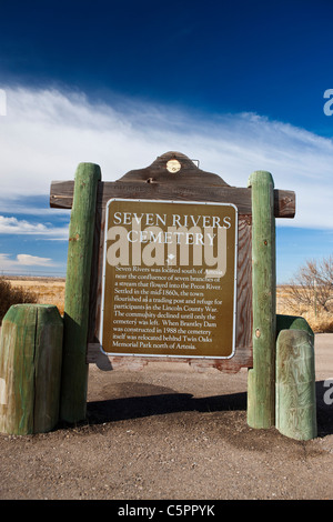 Cemetery of Lincoln New Mexico Stock Photo - Alamy
