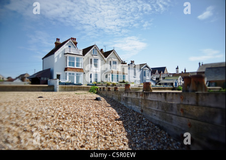 wooden sea side house, whitstable kent Peter Cushing house Stock Photo - Alamy