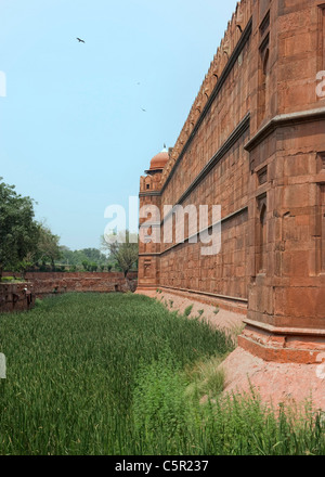 Salimgarh Fort and the Red fort palace Stock Photo - Alamy