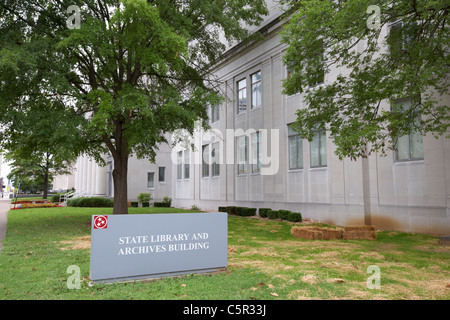 Tennessee state library and archives Nashville Stock Photo - Alamy