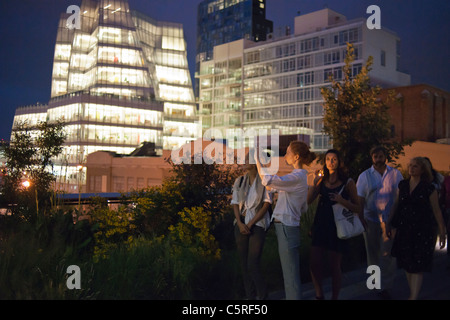 The IAC/InterActiveCorp headquarters, far left, on West Street in the ...