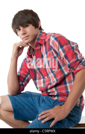A portrait of a typical teenage boy Stock Photo - Alamy