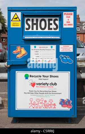 Shoe Collection Point Waste Disposal Rubbish Recycling Southport ...