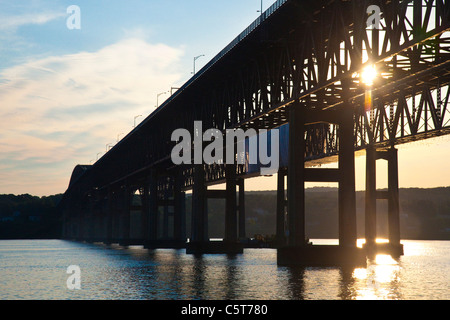 Bridges across the Hudson River in the Hudson Valley, New York, USA ...