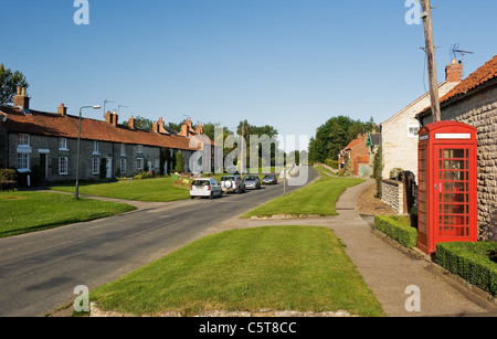 A view of Marton village near Pickering in North Yorkshire Stock Photo ...