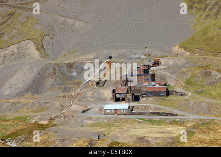 Force Crag mine, England, UK, Britain, Lake district Stock Photo ...