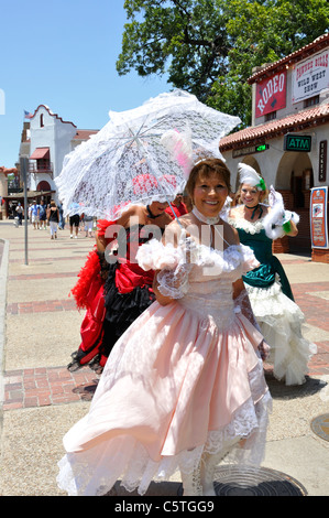 Costumed girls at Stockyards, Fort Worth, Texas, USA Stock Photo - Alamy