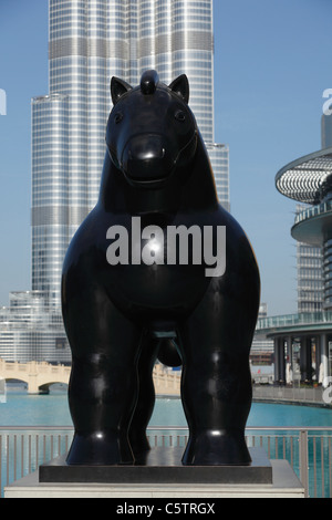 Horse sculpture by Fernando Botero at The Dubai Mall (world's largest ...