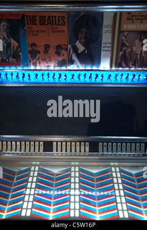 Close-up of a jukebox Stock Photo - Alamy