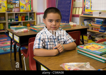 Kindergarten and First Grade classroom Stock Photo - Alamy