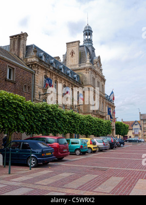 France, Normandy. Coutances, Hotel de Ville Stock Photo - Alamy