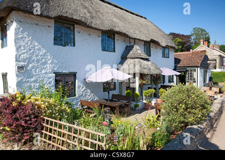 The Wheelwright pub, Colyford, Devon Stock Photo - Alamy