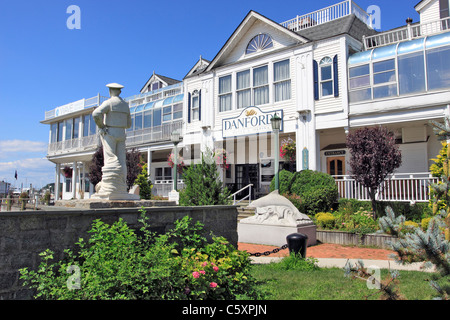 Danfords hotel and resort, Port Jefferson, Long Island, NY Stock Photo ...