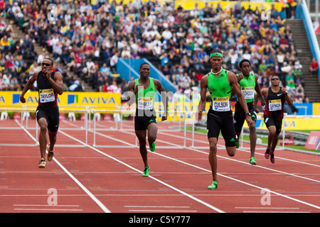 Javier CULSON, Men's 400m Hurdles race at Aviva London Grand Prix ...