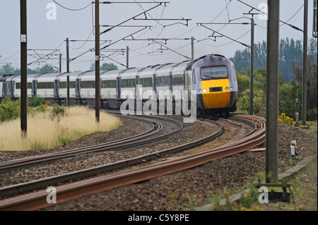 Intercity 125 High Speed Train class 43 diesel locomotive, number 43304 ...