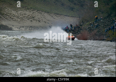 Salmon River Jet Boat race, Riggins, Idaho Stock Photo - Alamy