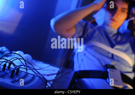 sleep lab EEG monitoring machine equipment electrodes and wires with ...