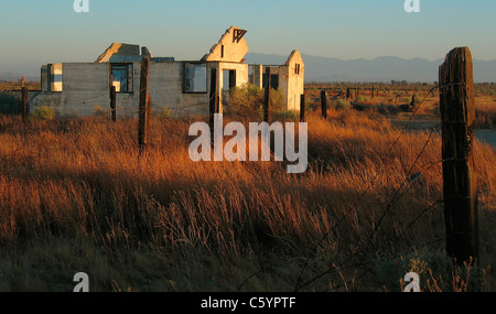 Ruins of the Pancho Barnes Happy Bottom Riding Club Rancho Oro Verde ...