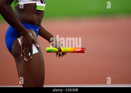 RELAY BATTON WOMENS 4X100M FINAL OLYMPIC STADIUM BEIJING CHINA 22 ...