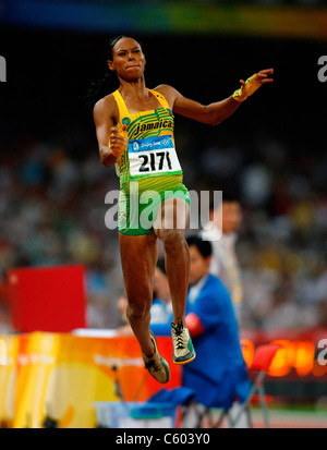 CHELSEA HAMMOND JAMAICA OLYMPIC STADIUM BEIJING CHINA 22 August 2008 ...