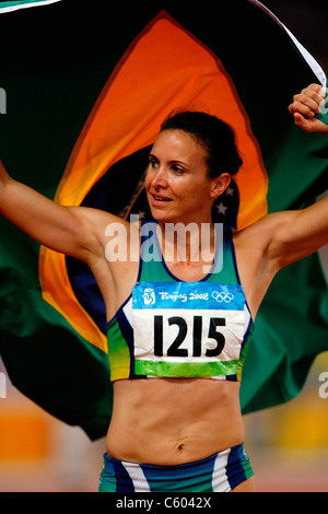 MAUREEN HIGA MAGGI BRAZIL OLYMPIC STADIUM BEIJING CHINA 22 August 2008 ...