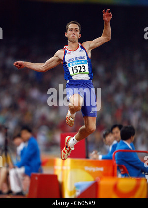 ROMAN NOVOTNY CZECH REP OLYMPIC STADIUM BEIJING CHINA 18 August 2008 ...