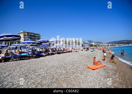 Florida Beach club, Beach Nice, France Stock Photo - Alamy