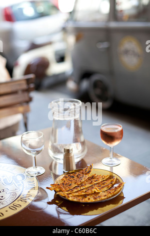 Chez Pipo, Socca, restaurant, cafe, Nice, France Stock Photo - Alamy