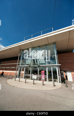 Auchan Supermarket Calais France Logo Hypermarket Stock Photo - Alamy