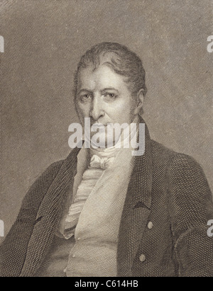 ELI WHITNEY (1765-1825) American inventor of the cotton gin Stock Photo ...