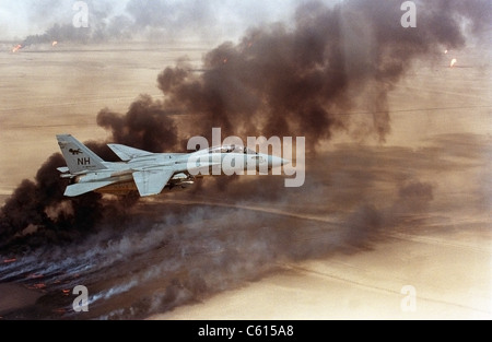 Kuwaiti oil wells were set on fire by retreating Iraqi forces during ...