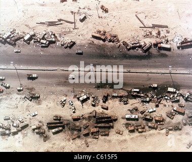 The highway of death in Kuwait in 1991 Photograph by Dennis Brack bb24 ...