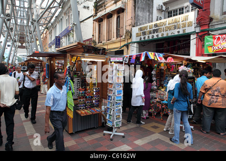 Kasturi Walk market and walkway in Chinatown, Kuala Lumpur Stock Photo ...