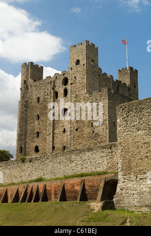 Rochester Castle Kent England 2011 2010s UK HOMER SYKES Stock Photo - Alamy